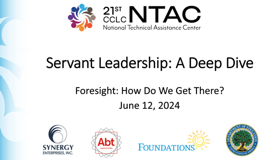 21st CCLC National Technical Assistance Center (NTAC) - Archived Resources